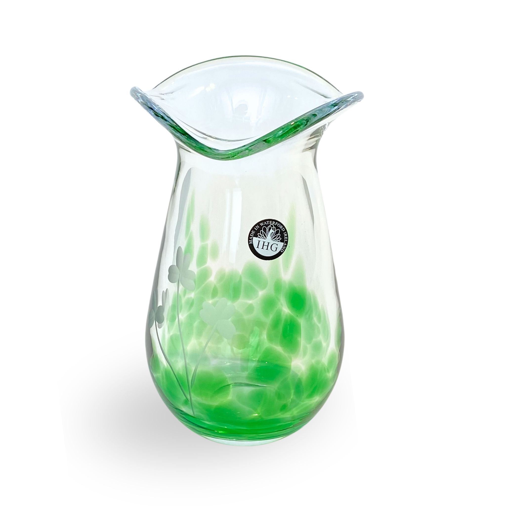 Irish Shamrock Posy Vase – Mulva Cultural Center Gift Shop