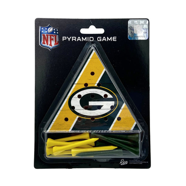 NFL Green Bay Packers Peg Pyramid Game – Mulva Cultural Center Gift Shop